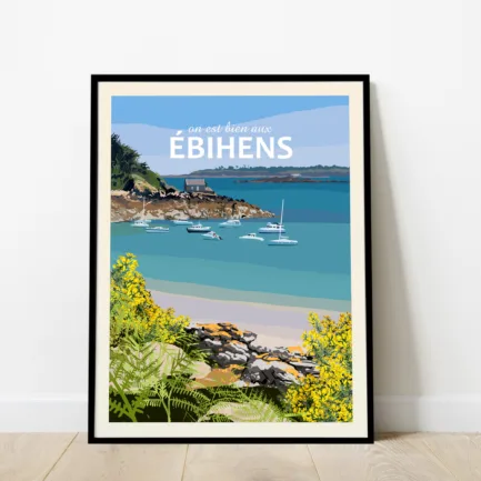 Affiche des Ebihens, deuxième version - Panna Cotta Editions